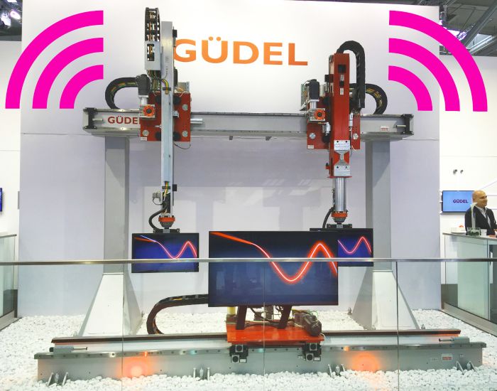 Video: Güdel linear robot, even more productive with intelligent energy ...