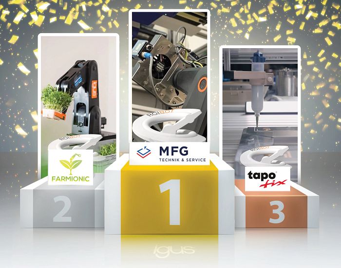 Cost-effective labelling robot wins the 2022 igus ROIBOT Award - Press ...