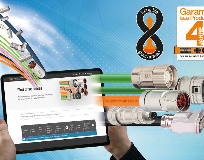 Find the right drive cable with the new readycable finder from igus ...