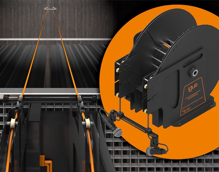 New microphone reeler from igus takes the strain off sound engineers ...