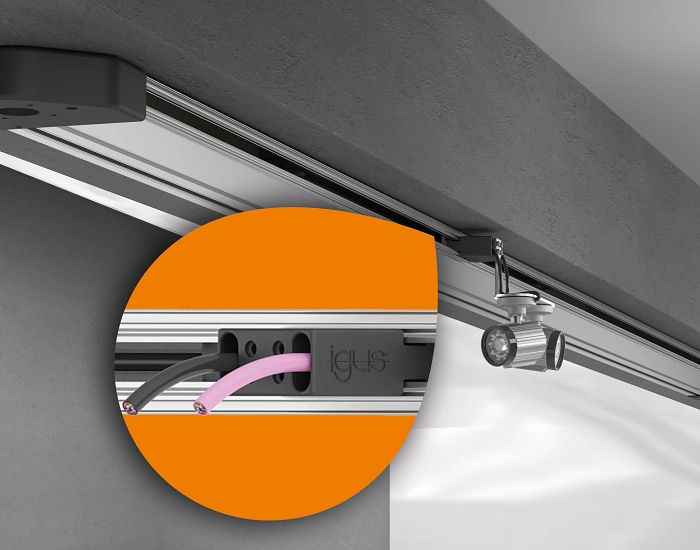Cable guide without a chain: igus develops new low-profile system for ...